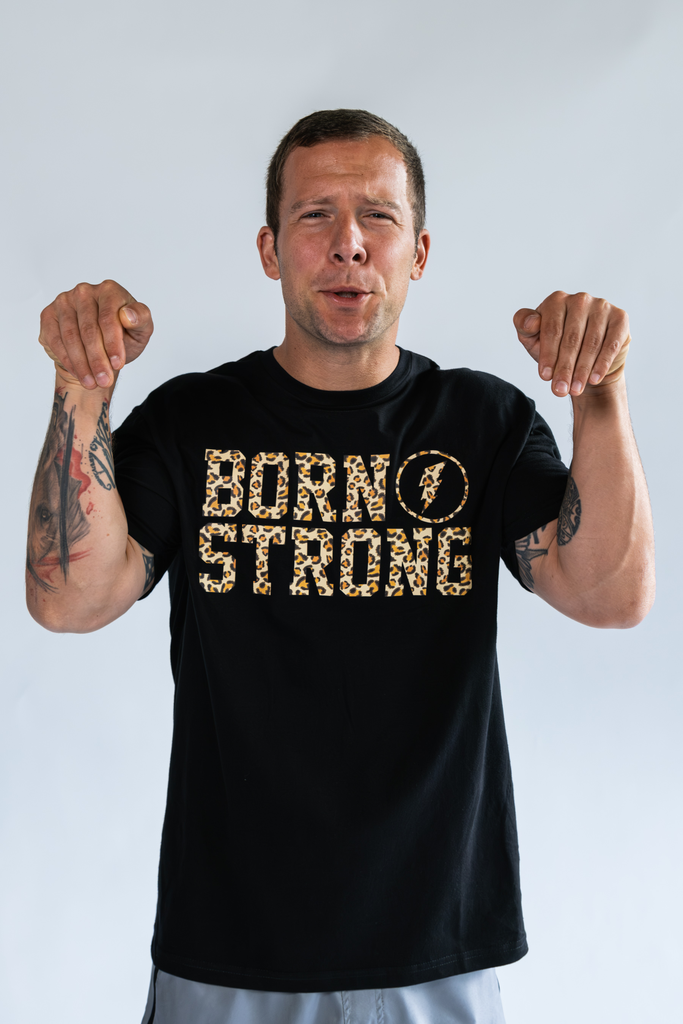 BORNSTRONG Shirt Leopard – Born Strong GbR