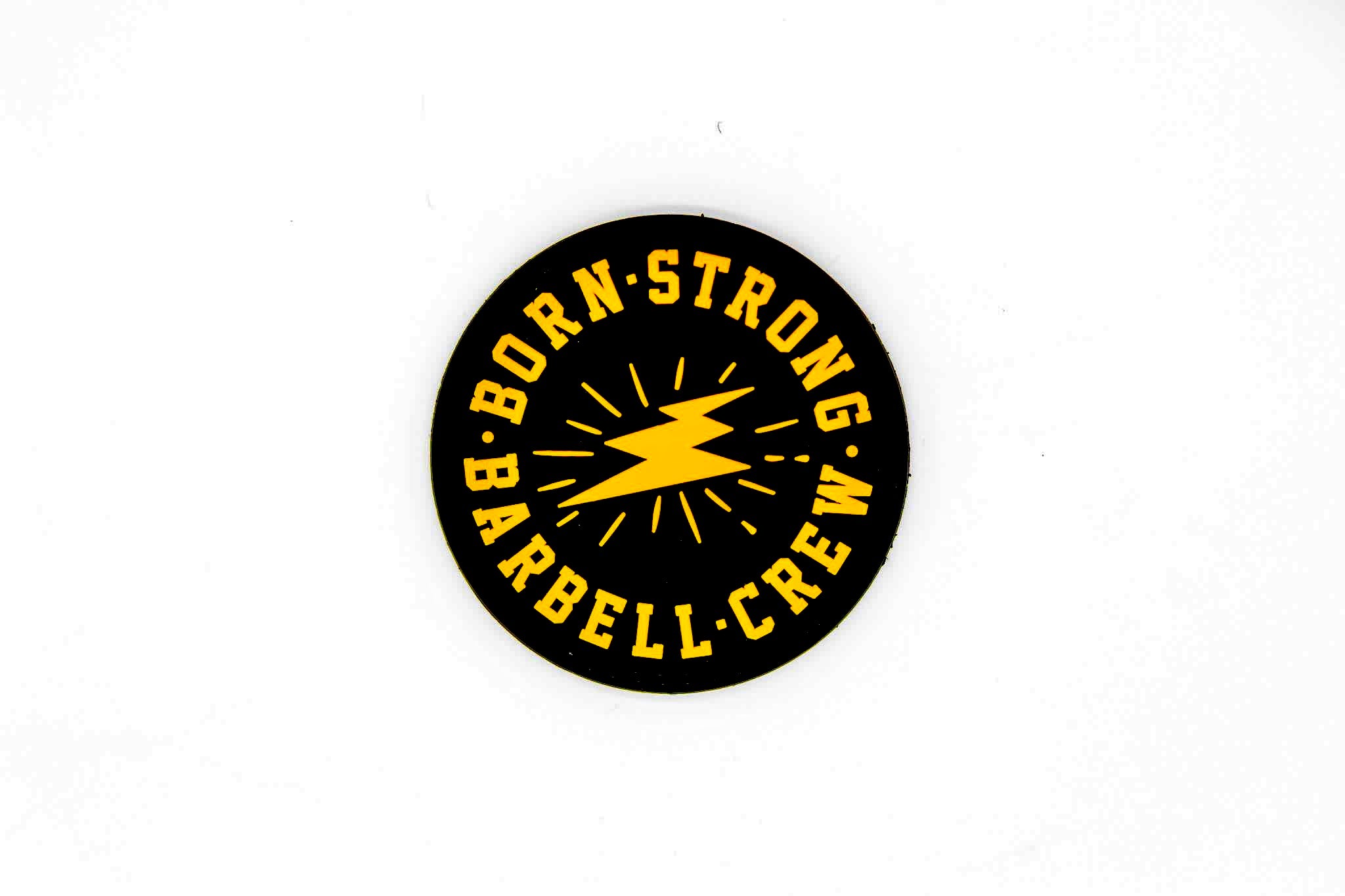 BARBELL CREW patch – Born Strong GbR